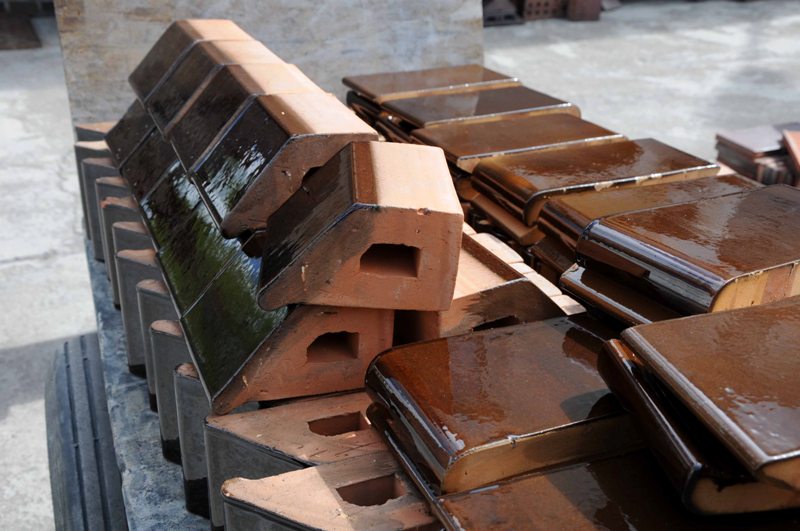 European brown glazed special clay bricks - European Clay Bricks