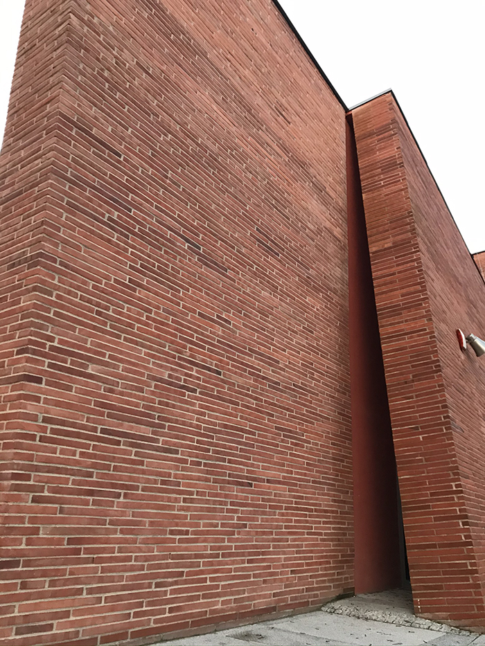 MATTONI : modular clay bricks in size 50x10x4 cm. Hand molded ...