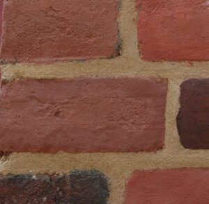 Types of mortar joints in historic European brickwork: flush mortar ...