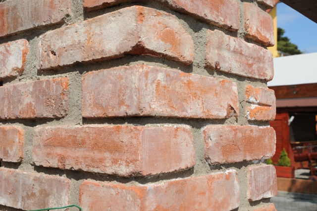 Used brick for brick facade - European Clay Bricks
