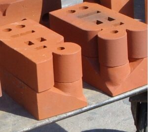 Brick corner - reconstruction - European Clay Bricks