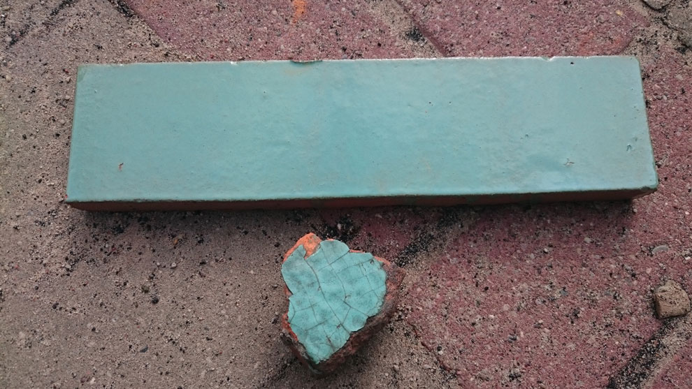 reconstruction of historic glazed bricks - European Clay Bricks