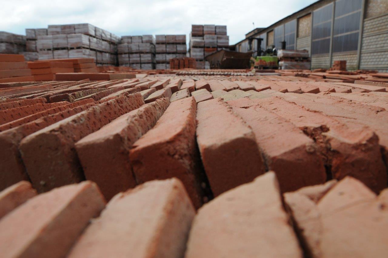 Original handmade clay floor tiles custom size - European Clay Bricks