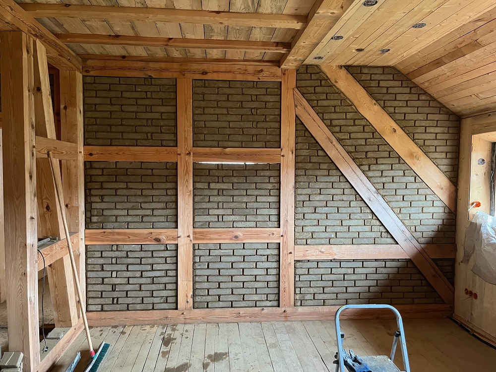 Timber framed house in Germany - European Clay Bricks